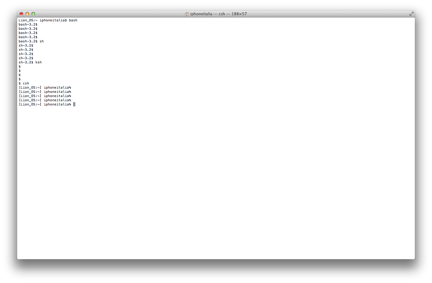 Terminale Mac OS X: Shell, Alias e Variabili - Guide SlideToMac